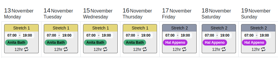 Ultimate guide to 4 on 4 off shift patterns - Hours calculator, visualisation & more